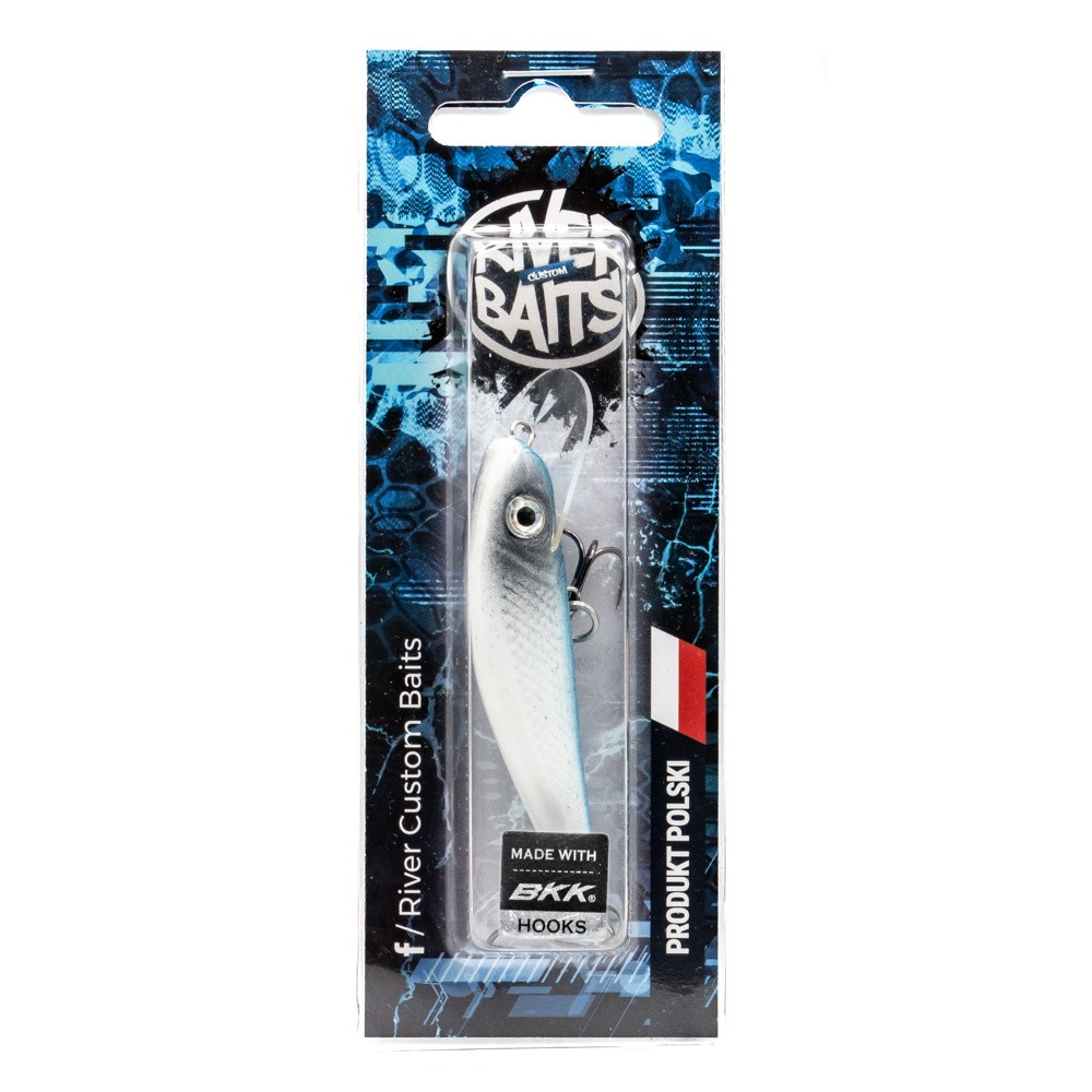 Wobler Trociowy River Custom Baits Fury 7cm 6g BLUE GHOST BLUE GHOST ...