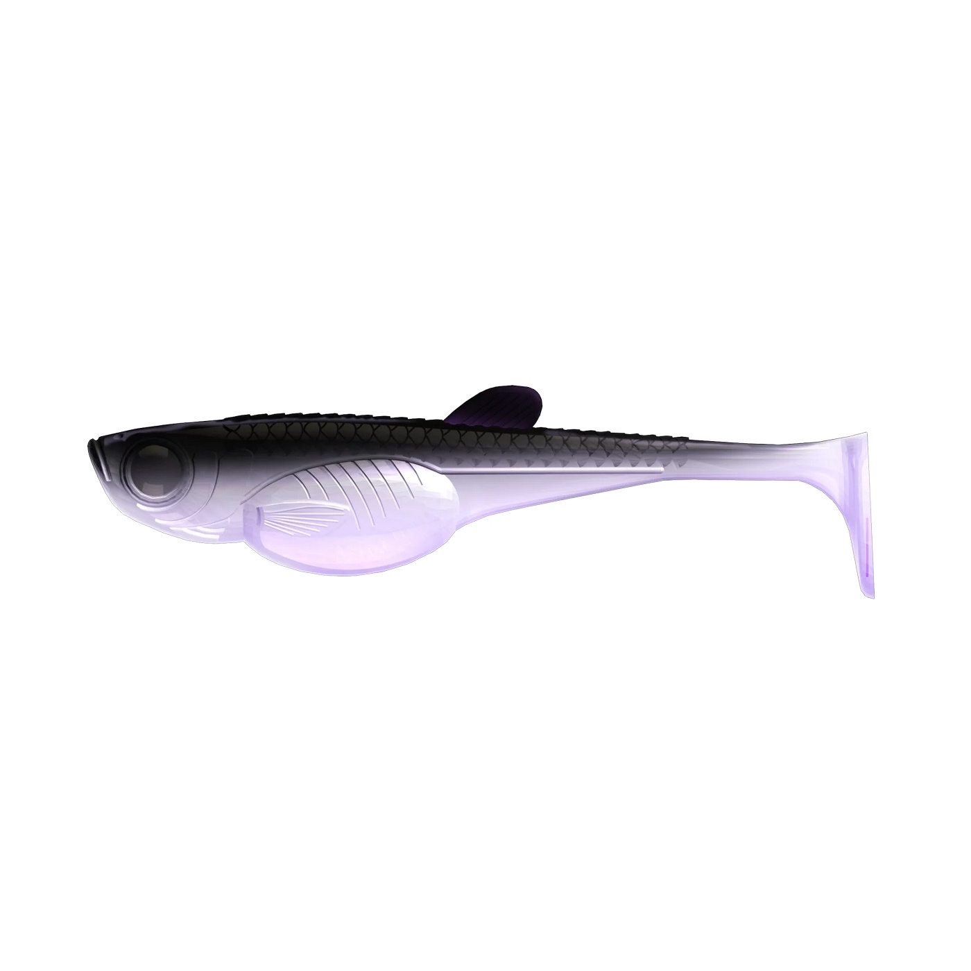 Libra Lures Embrion Shad 5'' 12,5cm 15g No Scent 120 VIOLET SHINE 5 ...
