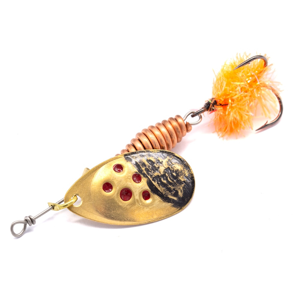 Błystka obrotowa Lp Rods Aglia3 #3 9g GOLD ORANGE Aglia 3 \ GOLD ORANGE ...