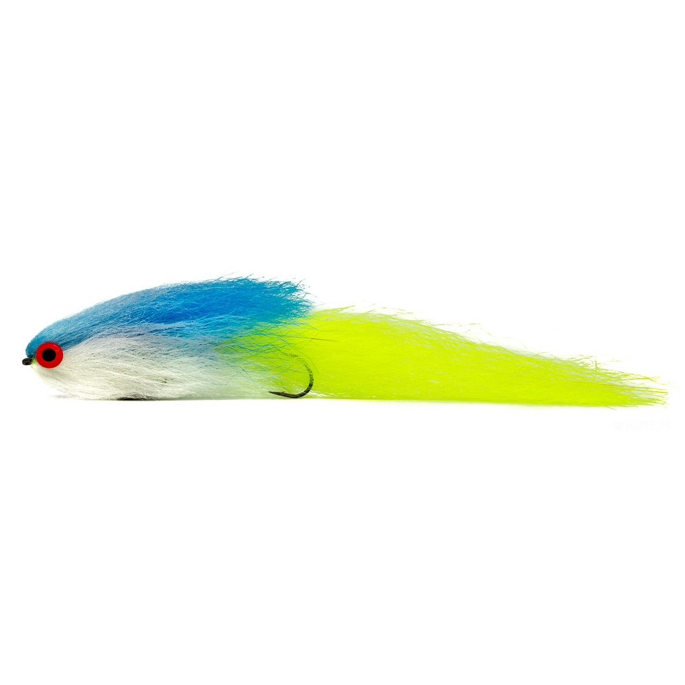 Streamer Predator Dwuczęściowy 25cm 5,5g BLUE WHITE BLUE WHITE ...
